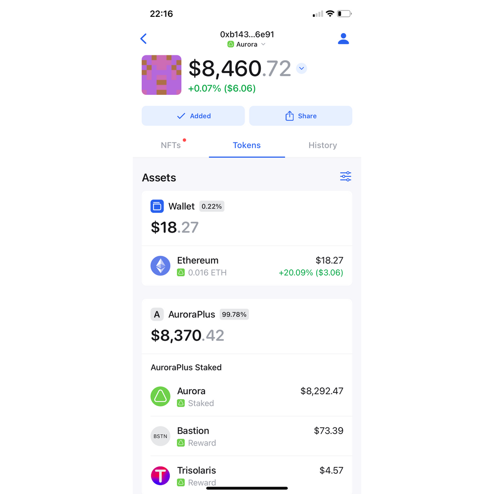 Welcome to Aurora Week at Zerion! Here’s How to Use Zerion Wallet for ...
