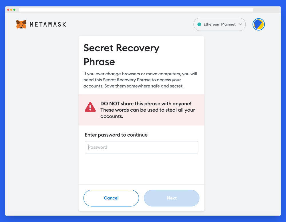 How to Import Your MetaMask into Zerion Wallet