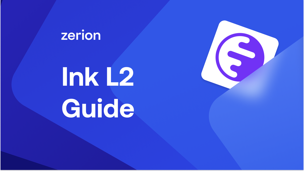 A Guide to Ink, L2 for DeFi by Kraken