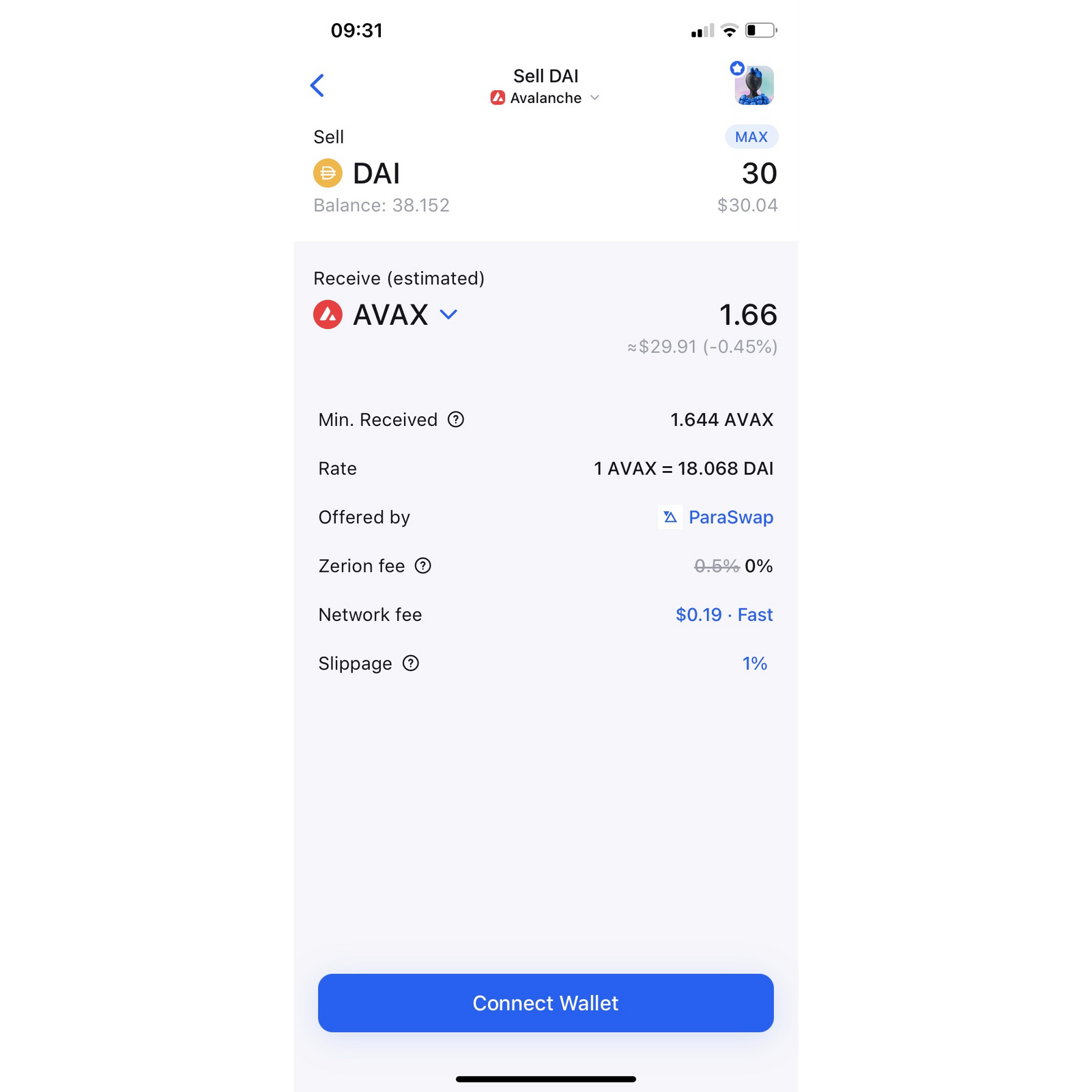 How to Use Zerion Wallet for Avalanche